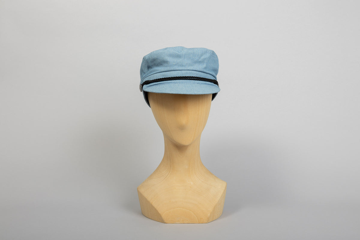 Carnac Jeans - Casquette de marin Denim – Courtois Paris